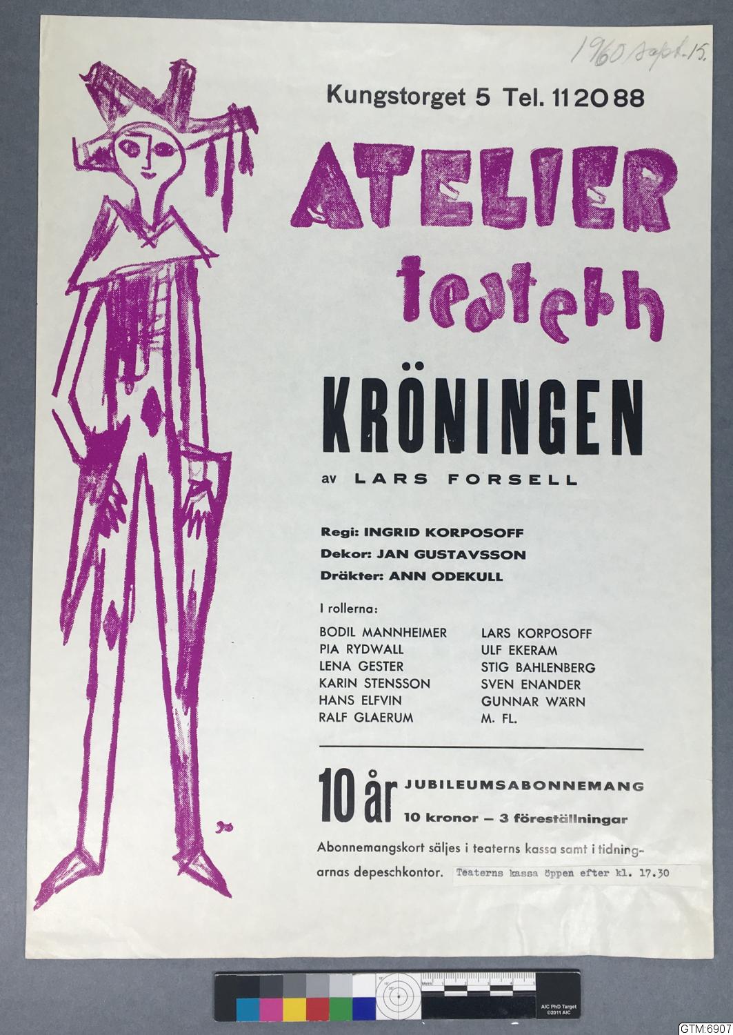 Kringla - affisch, tryck