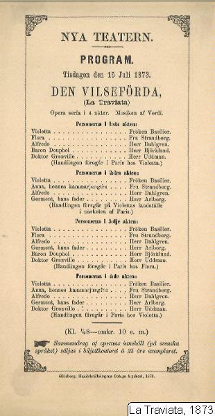 Carlotta - Föreställning